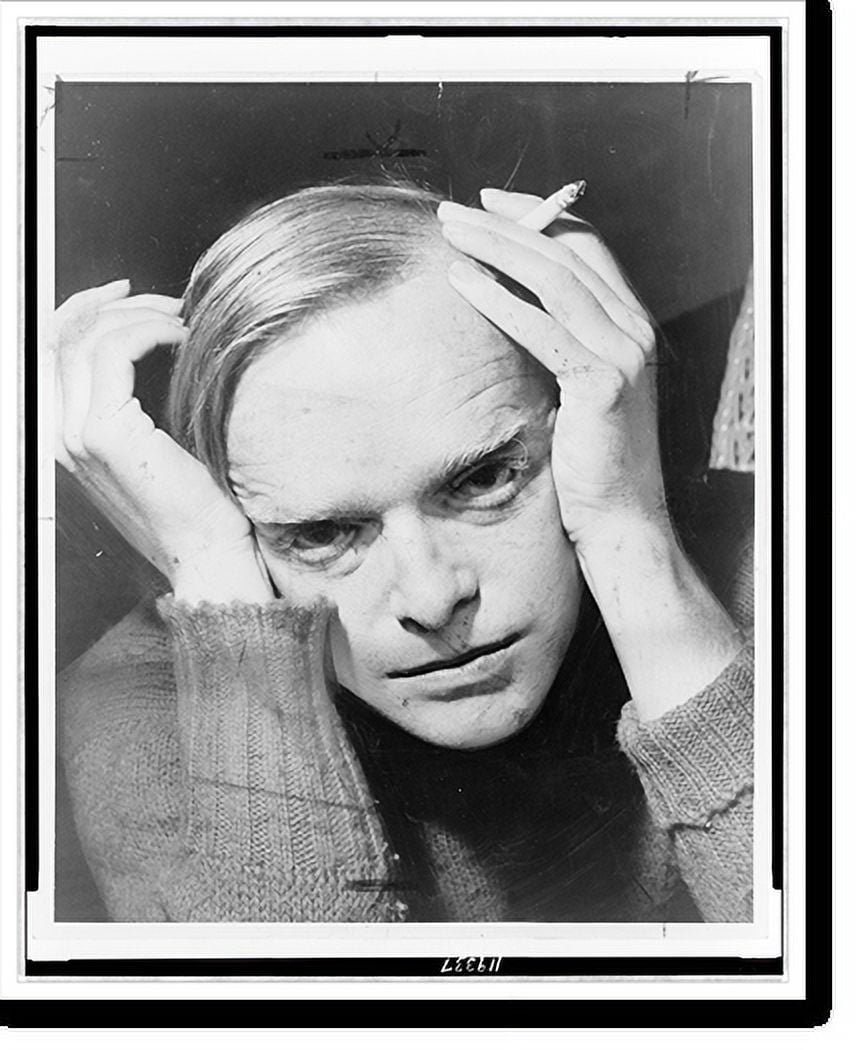 Historic Print, [Truman Capote, head-and-shoulders portrait, facing ...