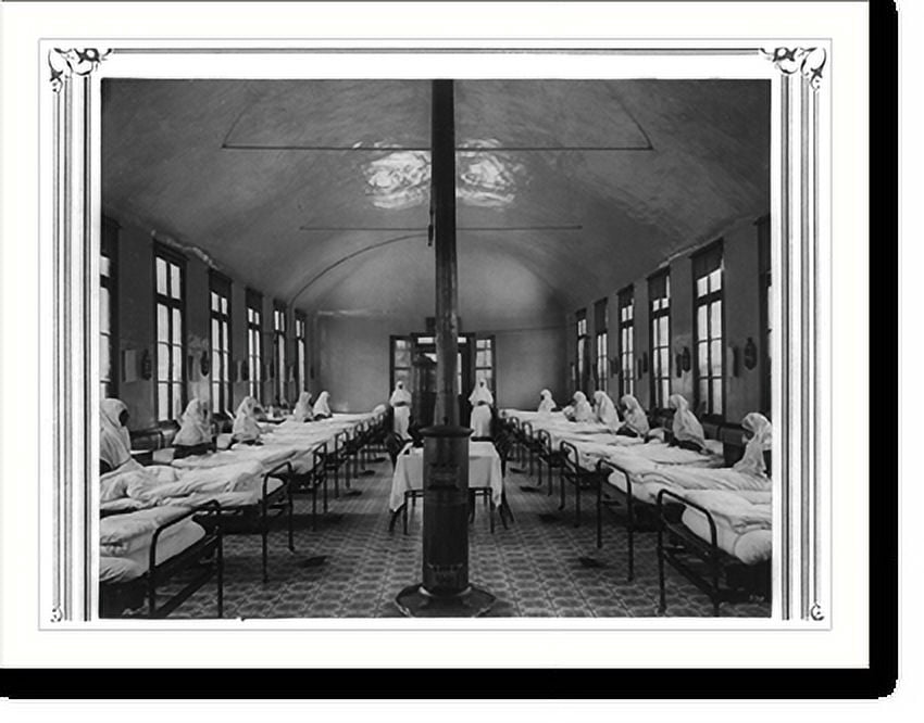 Historic Print, [Tuberculosis ward of the Hasköy Hospital for Women ...