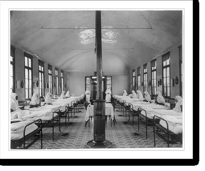 Historic Print, [Tuberculosis ward of the Hasköy Hospital for Women ...