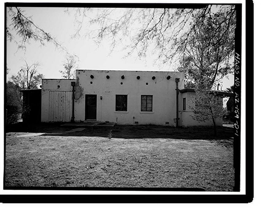 Historic Print, Tucson Plant Materials Center, Superintendent's Cottage ...
