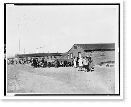 Historic Print, [Tule Lake segregation center, Newell, California], 18 ...