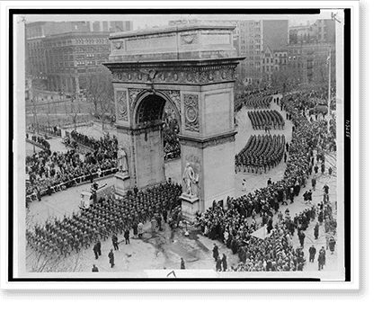 Historic Print, [U.S. Army's 82nd Airborne Division parade in New York ...
