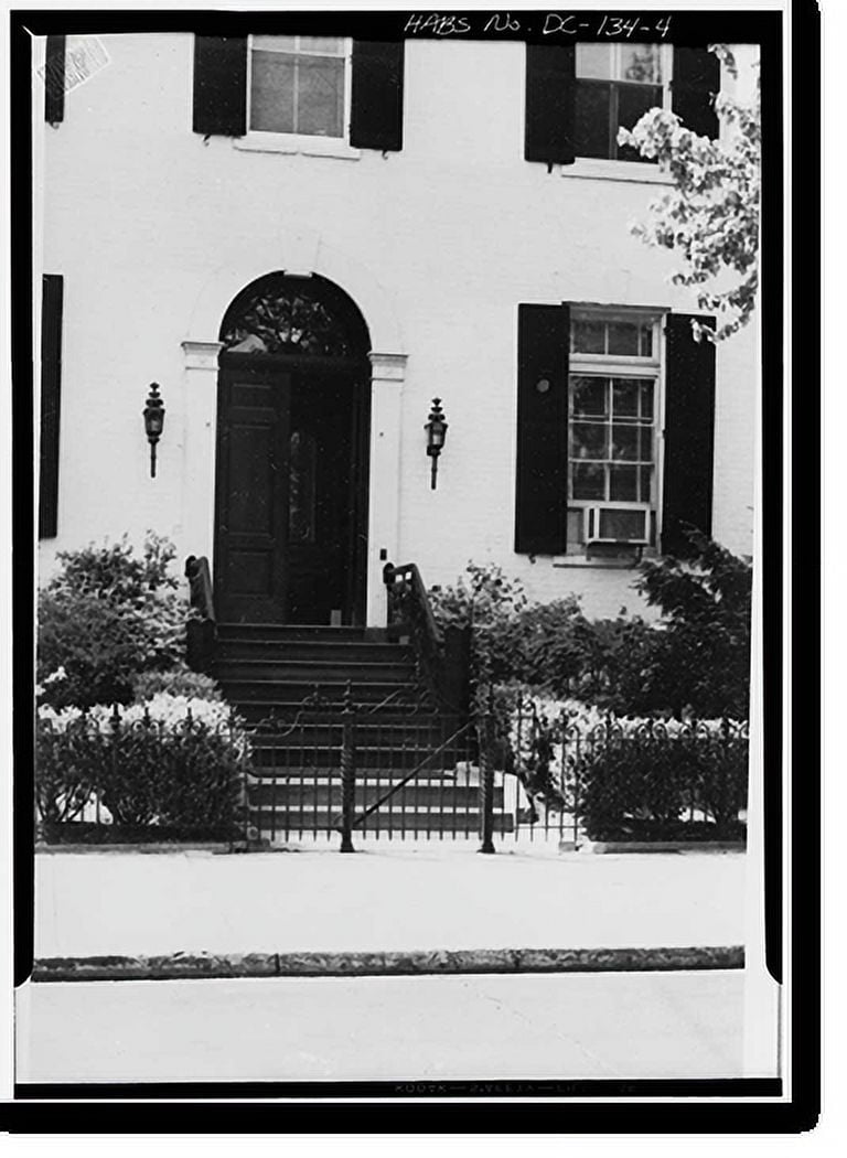 Historic Print, U.S. Marine Corps Commandant's House, 801 G Street ...