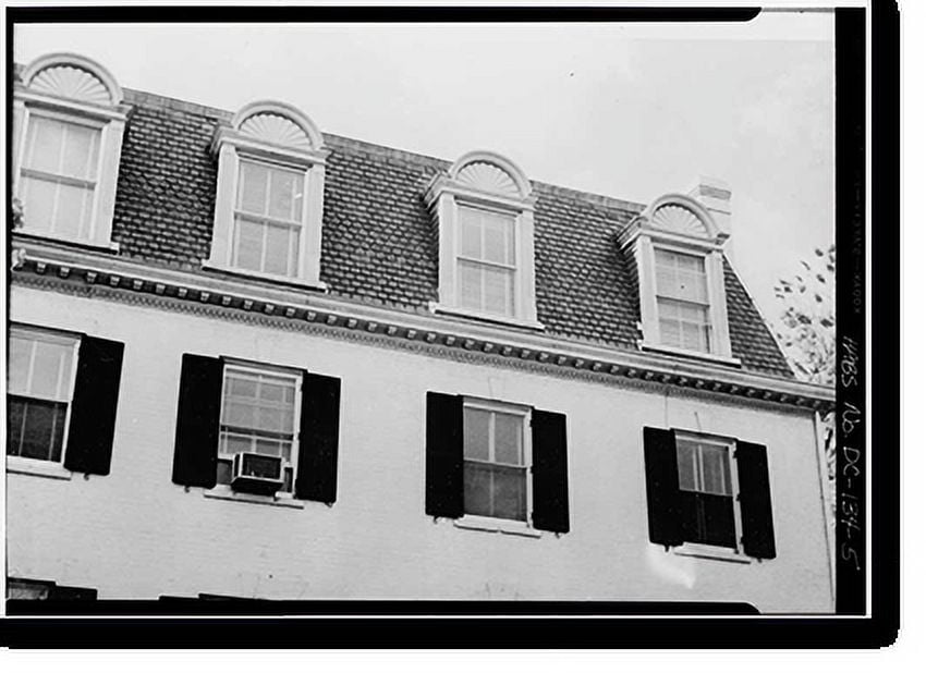 Historic Print, U.S. Marine Corps Commandant's House, 801 G Street ...