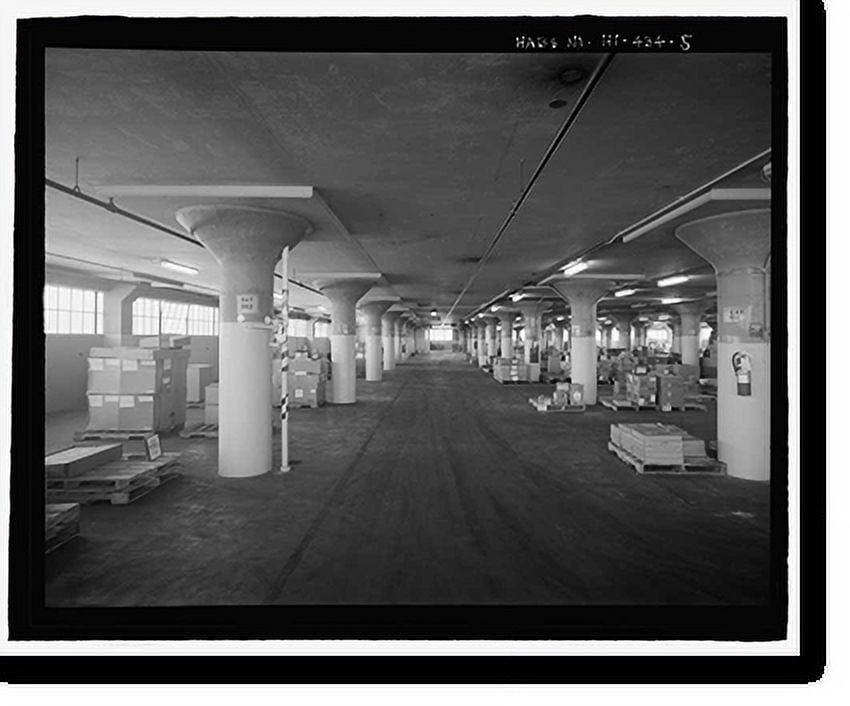 Historic Print, U.S. Naval Base, Pearl Harbor, Dry Provisions ...