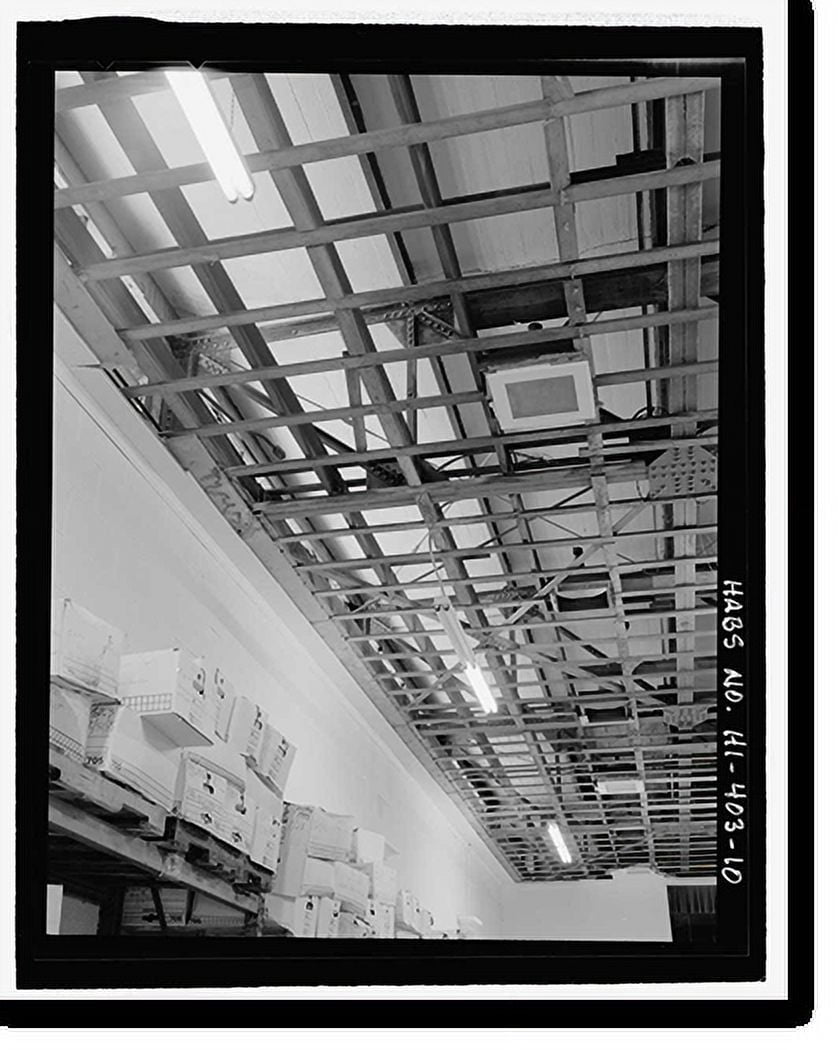 Historic Print, U.S. Naval Base, Pearl Harbor, Gymnasium & Theater ...