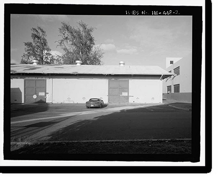 Historic Print, U.S. Naval Base, Pearl Harbor, Naval Air Base Temporary ...