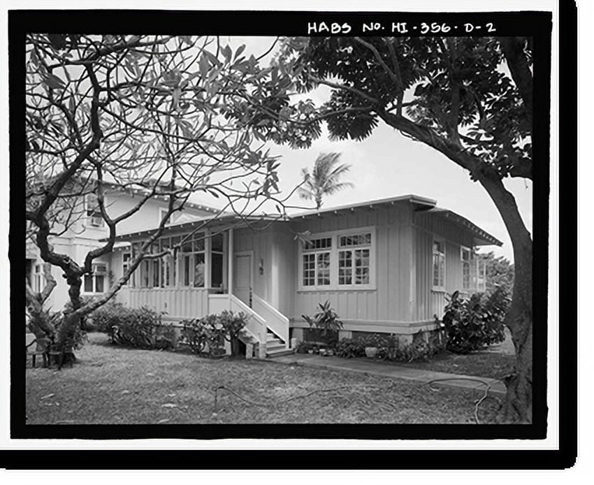 Historic Print, U.S. Naval Base, Pearl Harbor, Naval Housing Area ...