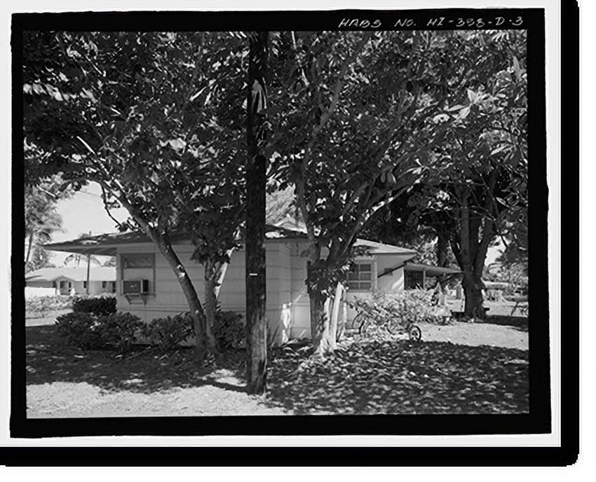 Historic Print, U.S. Naval Base, Pearl Harbor, Naval Housing Area Pearl ...