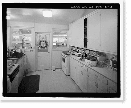 Historic Print, U.S. Naval Base, Pearl Harbor, Naval Housing Area Pearl ...