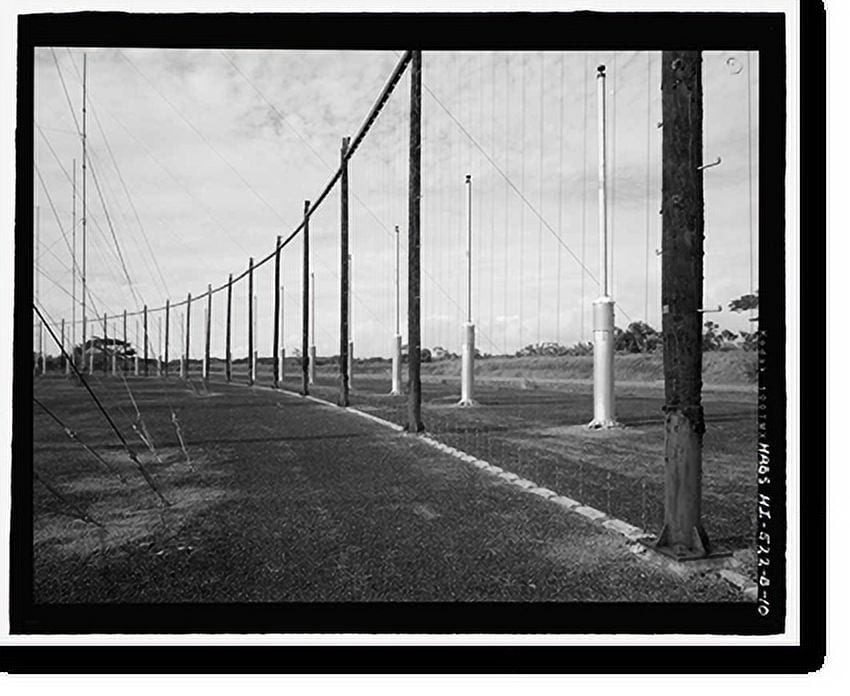 Historic Print, U.S. Naval Base, Pearl Harbor, Naval Radio Station, AF ...