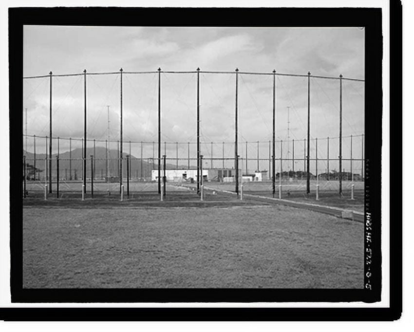 Historic Print, U.S. Naval Base, Pearl Harbor, Naval Radio Station, AF ...