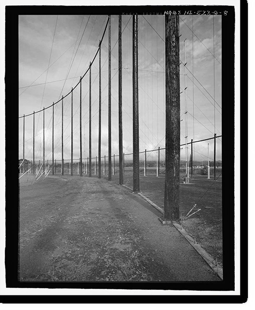 Historic Print, U.S. Naval Base, Pearl Harbor, Naval Radio Station, AF ...