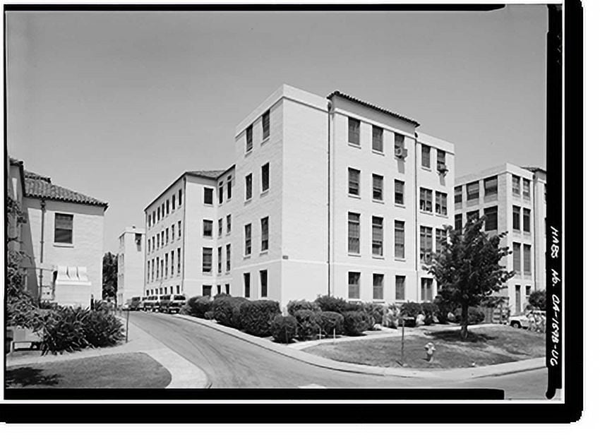 Historic Print, U.S. Naval Hospital, South Ward, Park Boulevard, Balboa ...