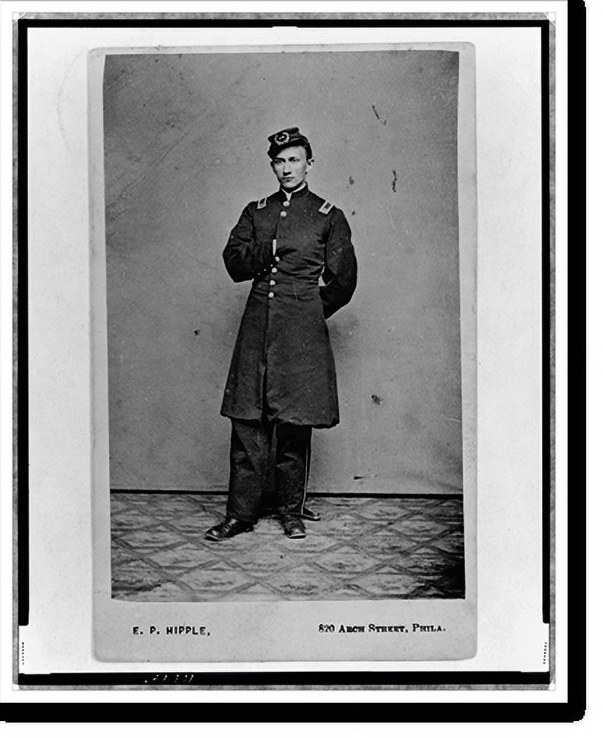 Historic Print, [Unidentified Union officer, full-length portrait ...