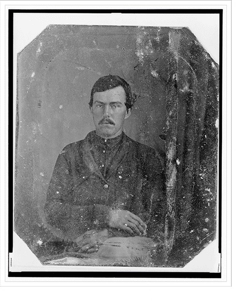 Historic Print, [Unidentified Union officer, half-length portrait ...