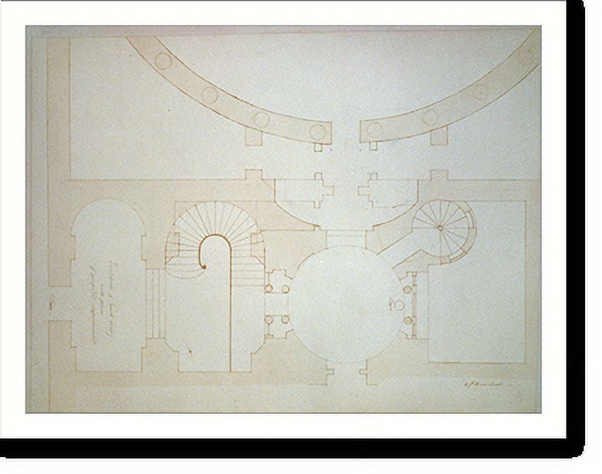 Historic Print, [United States Capitol, Washington, D.C. South wing ...