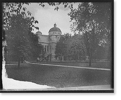 Historic Print, [University Hall, University of Michigan, Ann Arbor ...