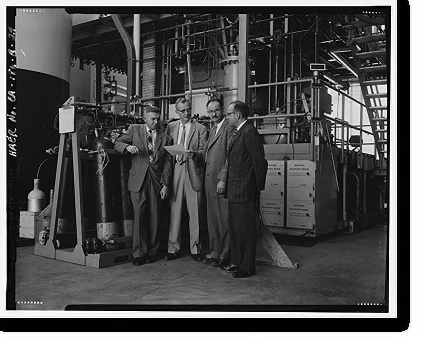 Historic Print, University of California Radiation Laboratory, Bevatron ...