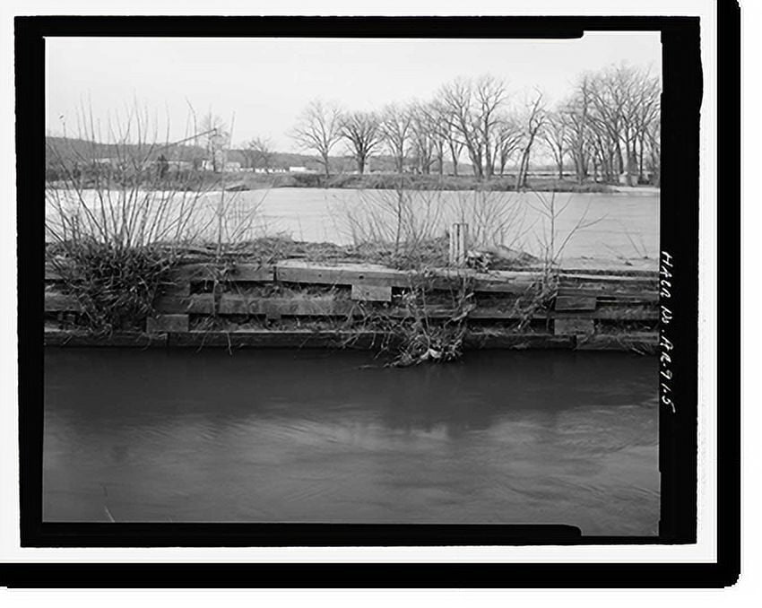 Historic Print, Upper White River Lock & Dam Nos. 1, 2, & 3, Spanning ...