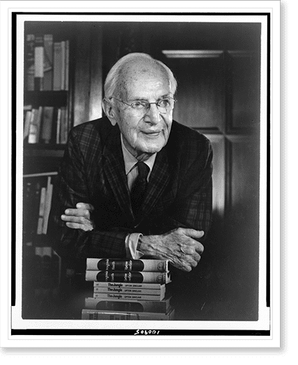 Historic Print, [Upton Sinclair, half-length portrait, facing right ...