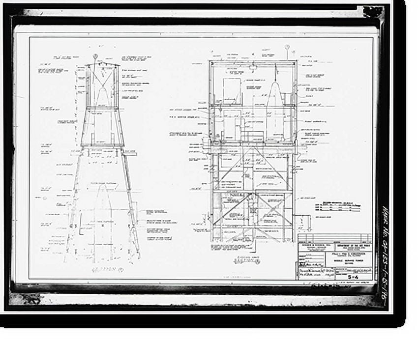 Historic Print, Vandenberg Air Force Base, Space Launch Complex 3 ...