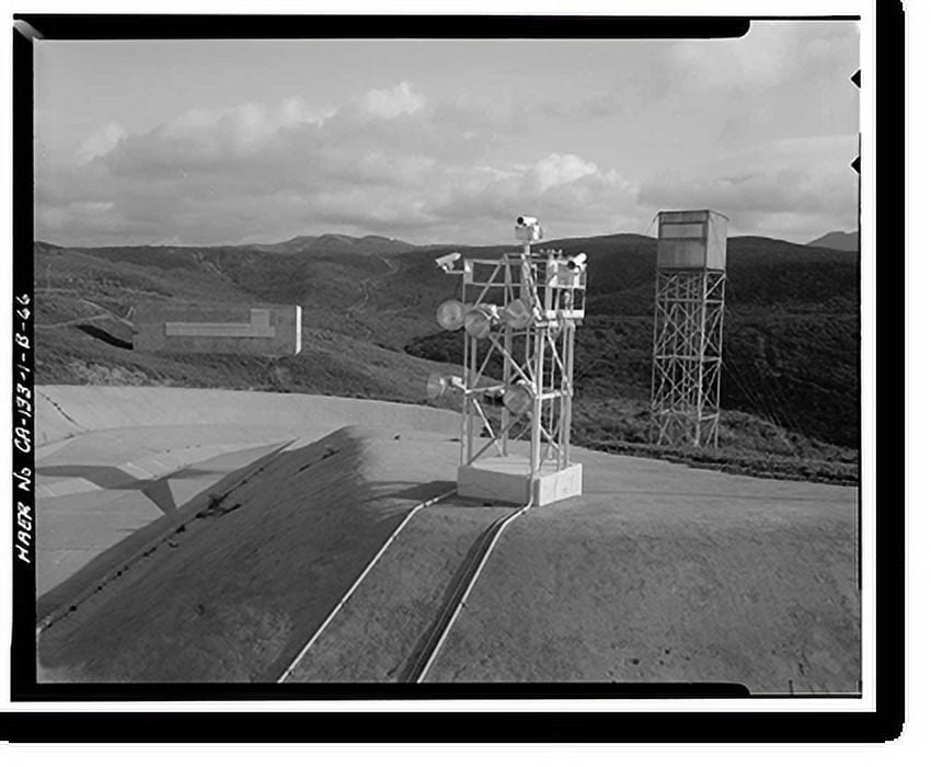 Historic Print, Vandenberg Air Force Base, Space Launch Complex 3 ...