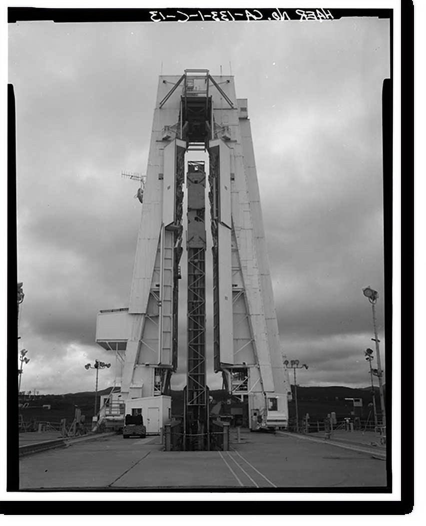 Historic Print, Vandenberg Air Force Base, Space Launch Complex 3 ...