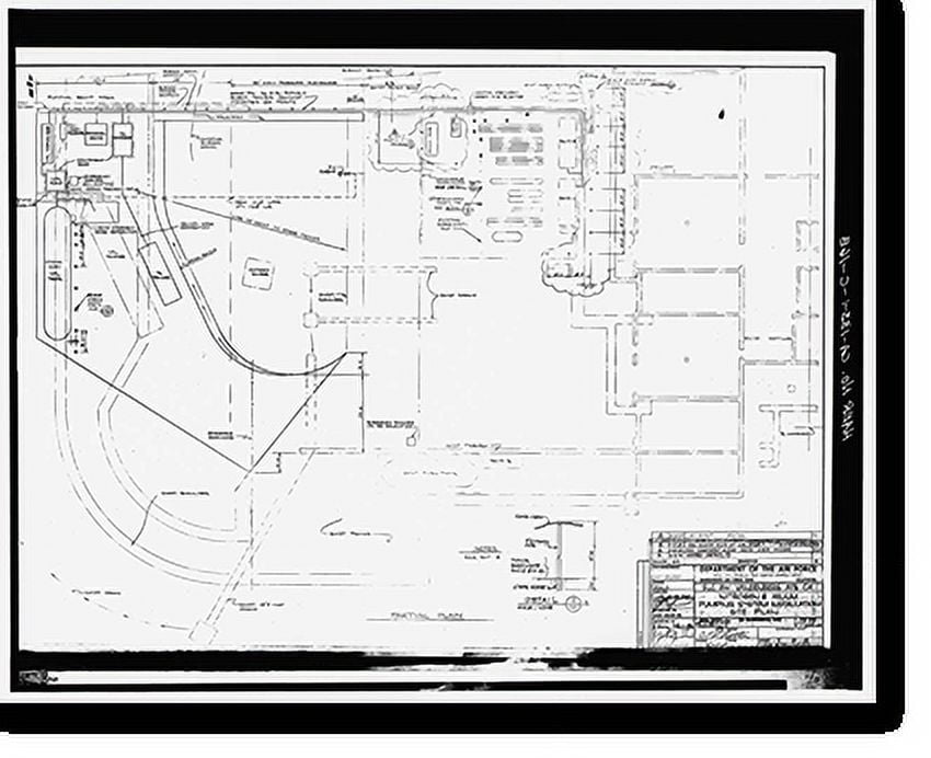 Historic Print, Vandenberg Air Force Base, Space Launch Complex 3 ...