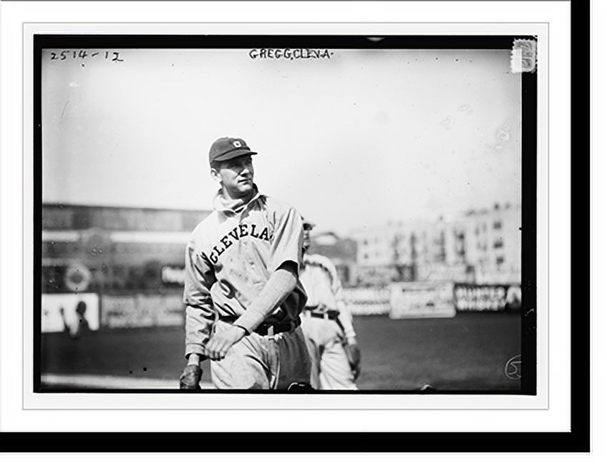 Historic Print, Vean Gregg, Cleveland AL, at Hilltop Park, NY (baseball ...