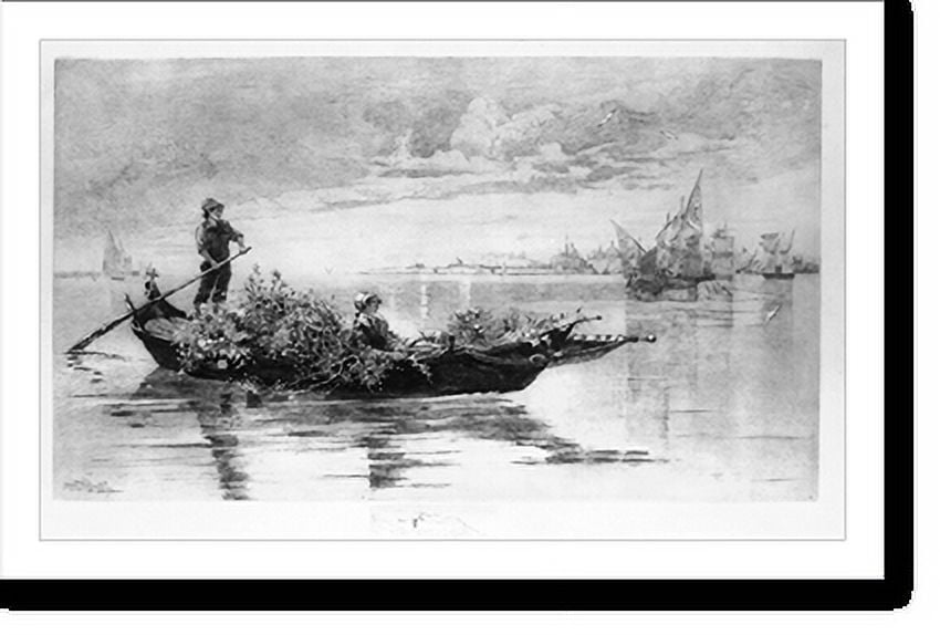Historic Print, Venice.Stephen Parris after Walter F. Brown., 16" x 20 ...