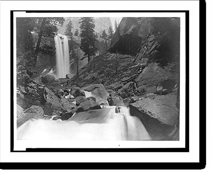 Historic Print, [Vernal Fall, Yosemite National Park, Calif.], 16" x 20 ...