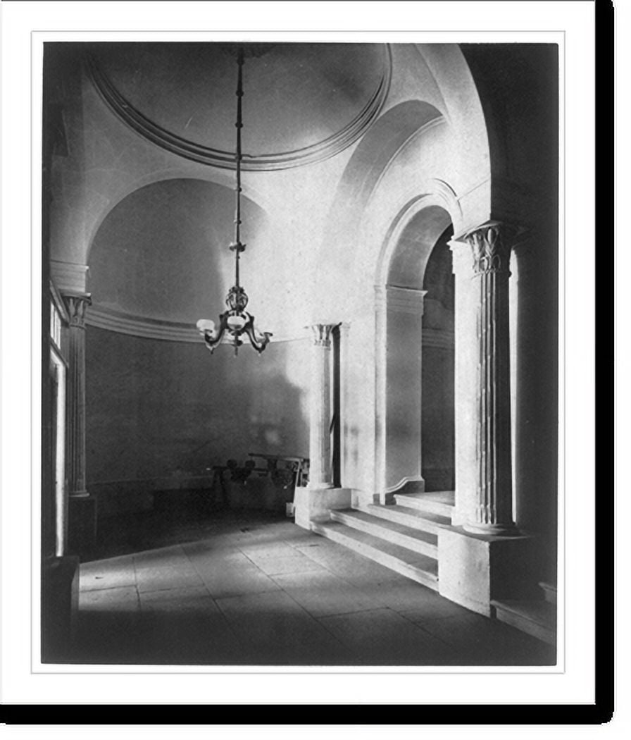 Historic Print, Vestibule basement, north wing, [U.S. Capitol], 16" x ...