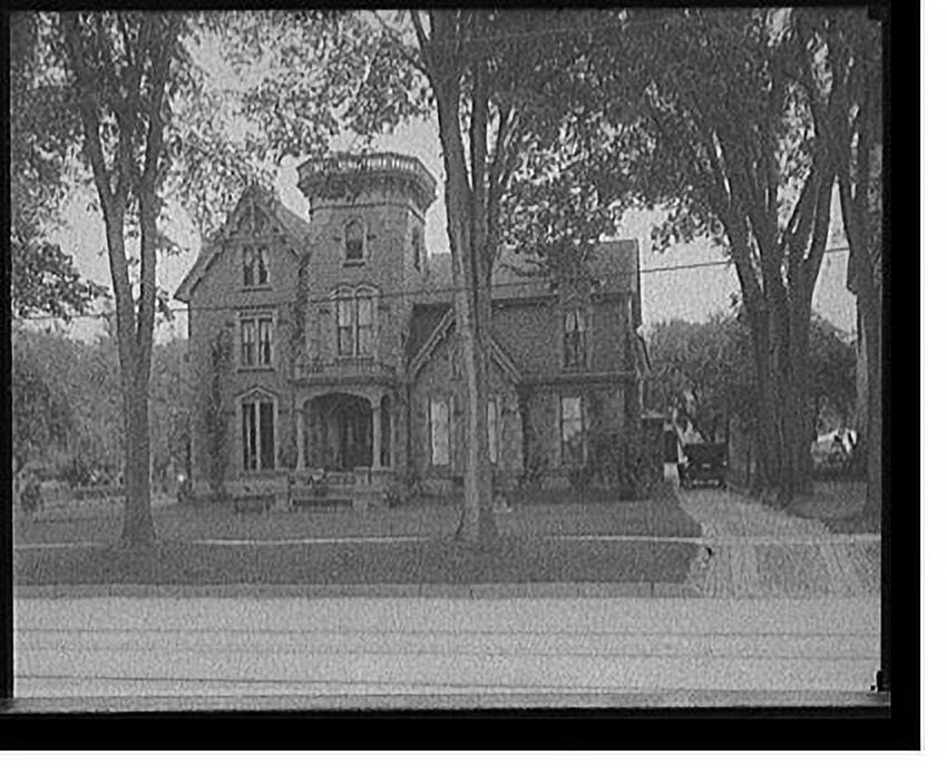 Historic Print, [Vice President James S. Sherman's house Ex-Governor ...