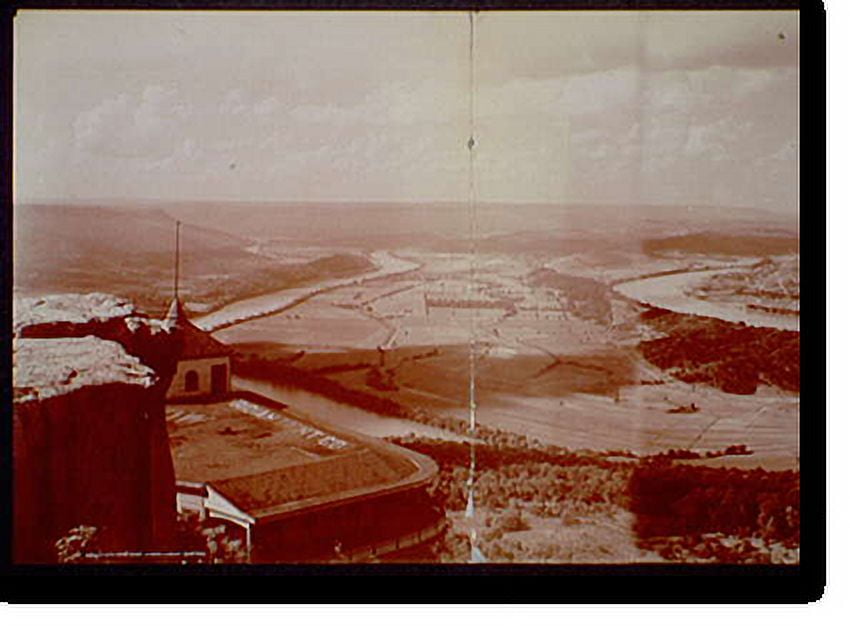 Historic Print, View from Point Lookout, Lookout Mountain - 2, 18" x 24 ...