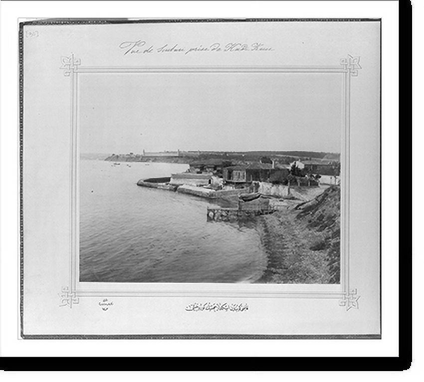 Historic Print, [View of the area of Üsküdar from Kadiköy].Lieutenant ...