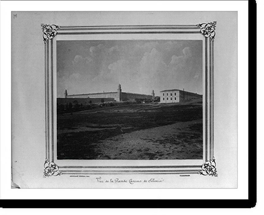 Historic Print, [View of the great Selimiye Barracks].Abdullah Frères ...