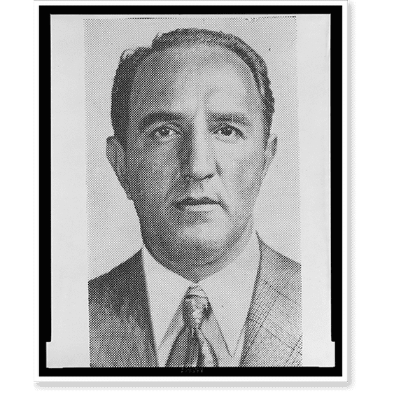 Historic Print, [Vincent Alo, alias Jimmy Blue Eyes, head-and-shoulders ...