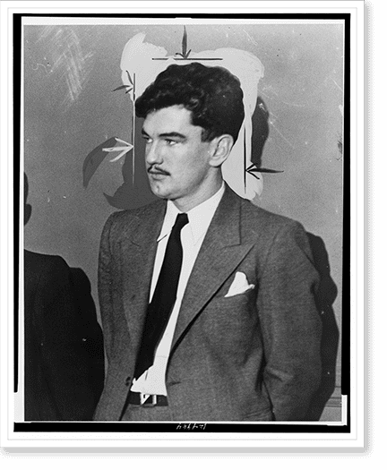 Historic Print, [Vincent Coll, half-length portrait, facing left, in ...