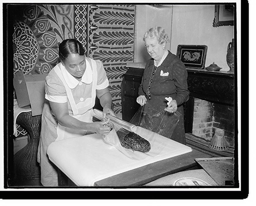 Historic Print, Virginia style ham. [...] did Mrs. Mark Bristol ...