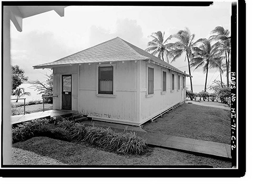 Historic Print, Visitor Quarters, Building No. 274, Moloka'i Island ...