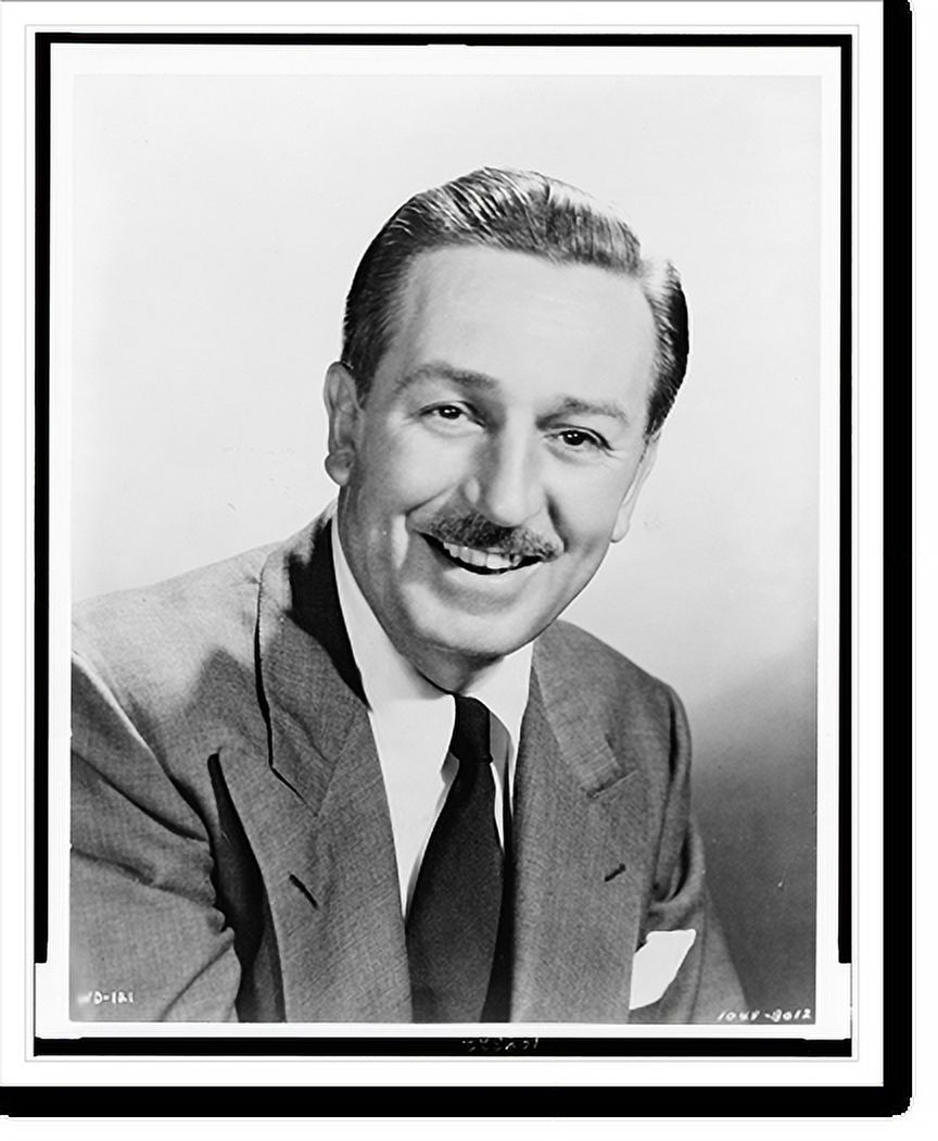 Historic Print, [Walt Disney, head-and-shoulders portrait, facing ...