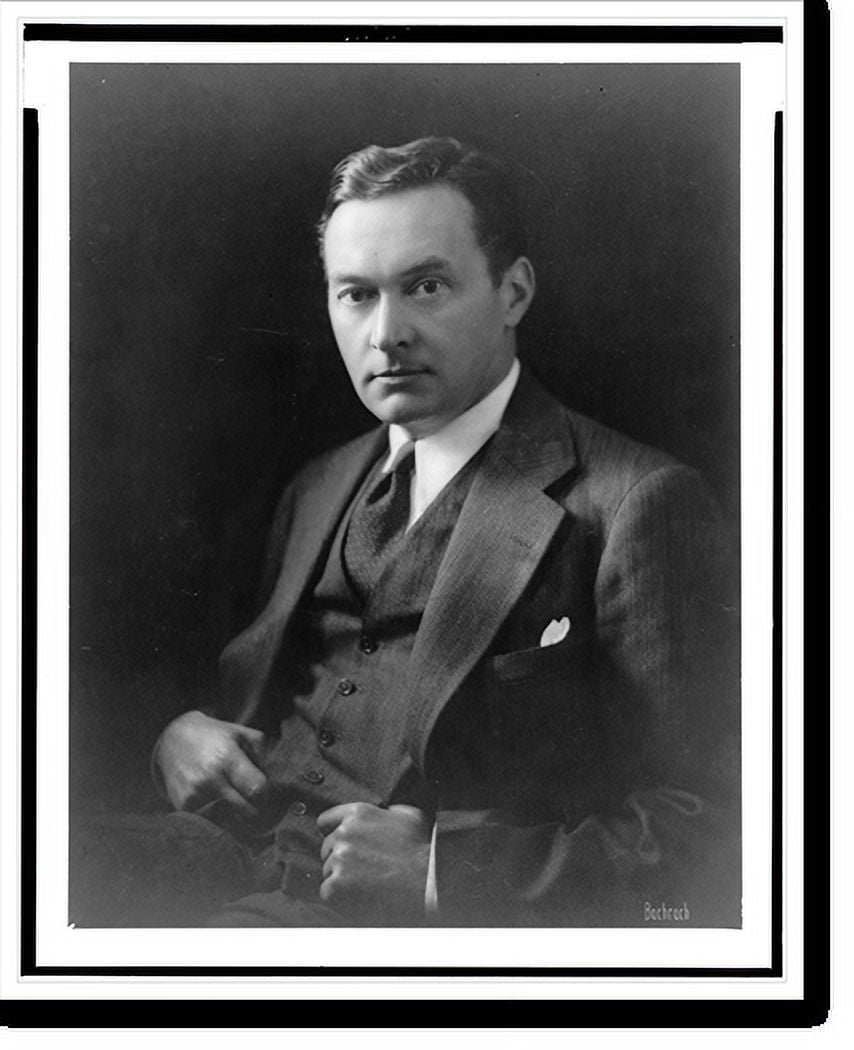 Historic Print, [Walter Lippmann, half-length portrait, seated, facing ...