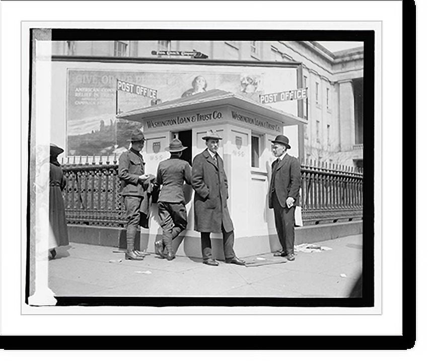 Historic Print, War savings stamp booth, 9th & F, NW, [Washington, D.C ...