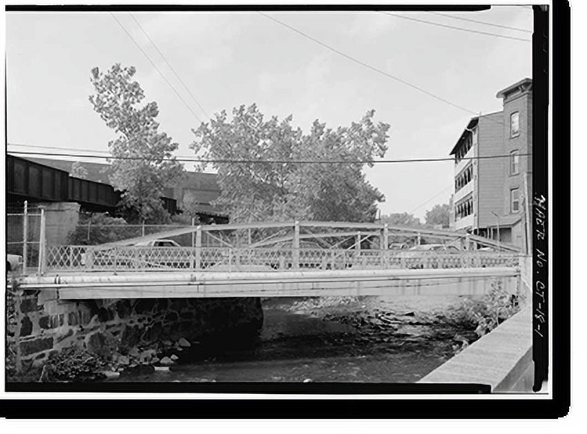Historic Print, Washington Avenue Lenticular Truss Bridge, Spanning Mad ...