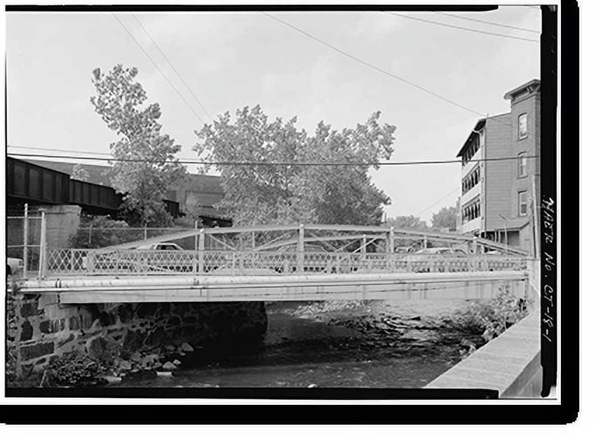 Historic Print, Washington Avenue Lenticular Truss Bridge, Spanning Mad ...