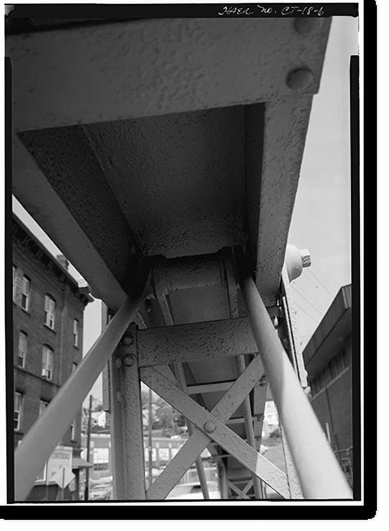 Historic Print, Washington Avenue Lenticular Truss Bridge, Spanning Mad ...