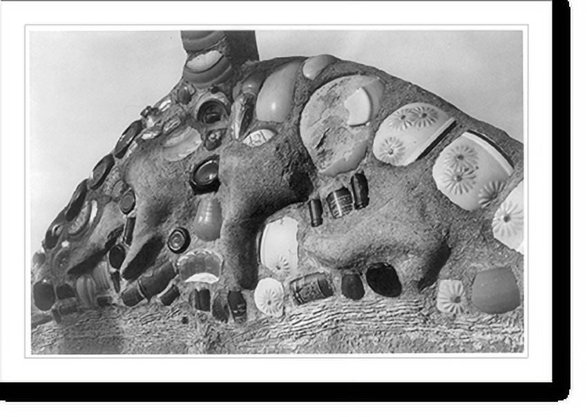 Historic Print, [Watts Tower, Los Angeles, Calif.: detail], 16" x 20 ...