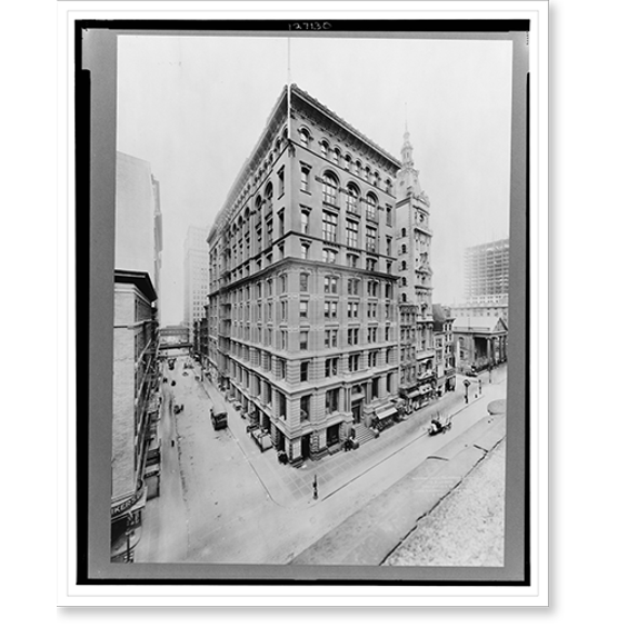 Historic Print, Western Union Telegraph Bldg., 195 Broadway, 16" x 20 ...