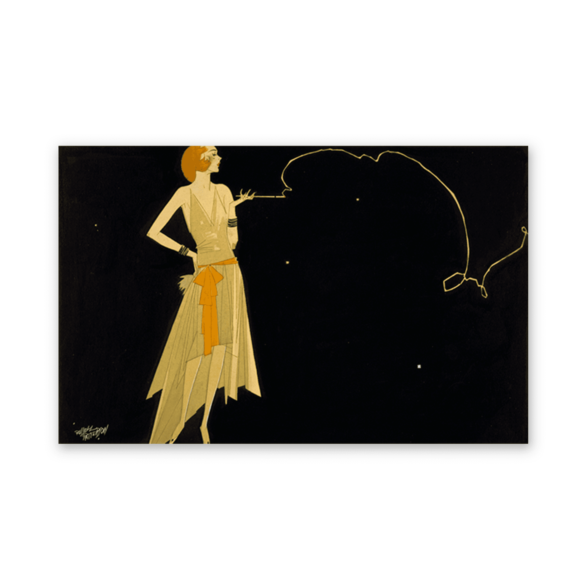 Historic Print, Where there's smoke there's fire - 2, 16" x 20 ...